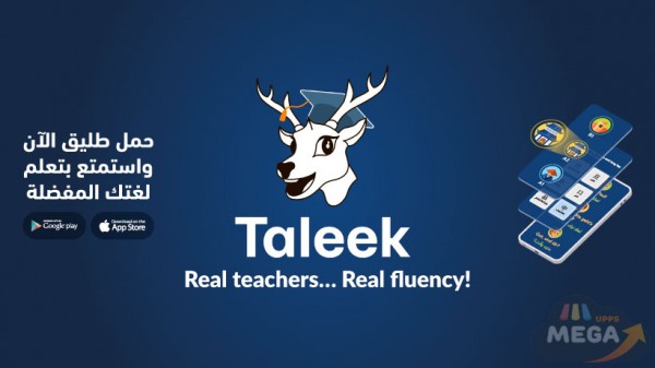برنامج طليق Taleek: Learn English and 9 more languages free – ميجا أب